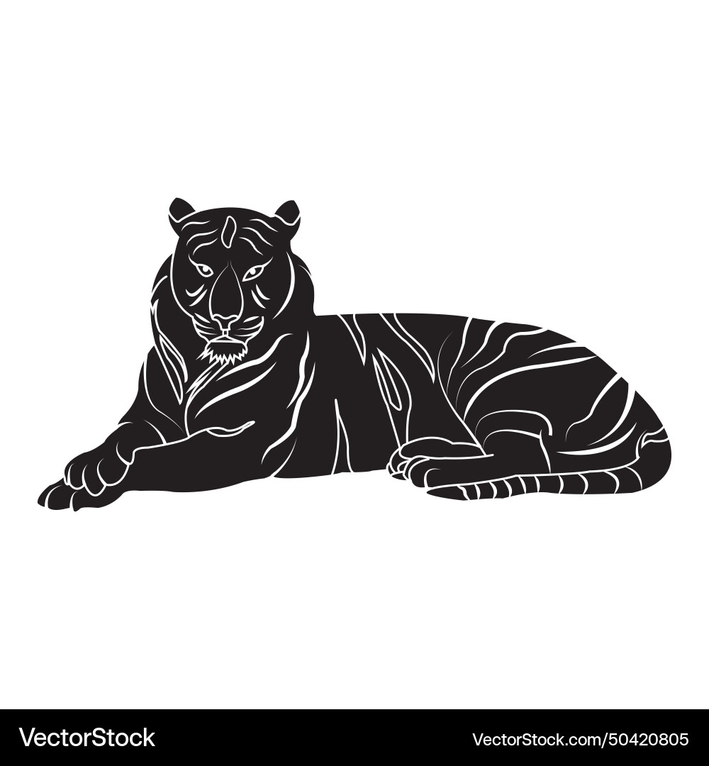Tiger icon Royalty Free Vector Image - VectorStock