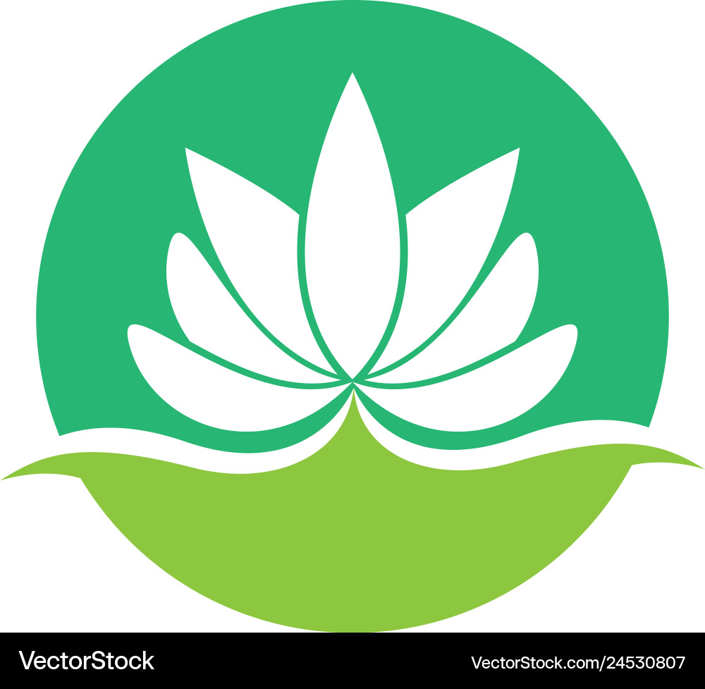 Lotus icon Royalty Free Vector Image - VectorStock