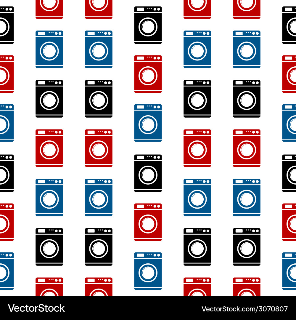 Washing machine pattern Vector Images & Graphics for Commercial Use ...