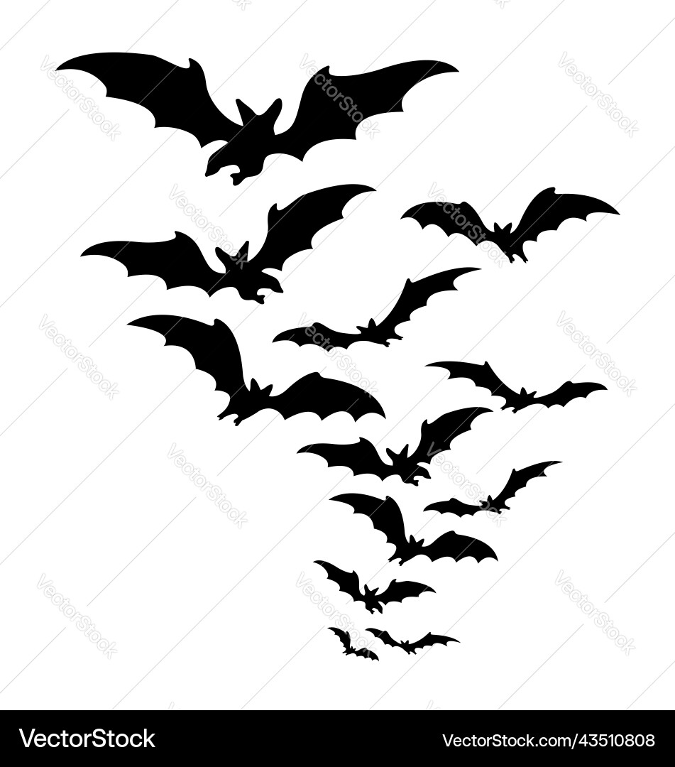 animated flying bats