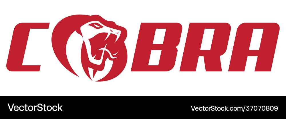 Cobra logo symbol Royalty Free Vector Image - VectorStock
