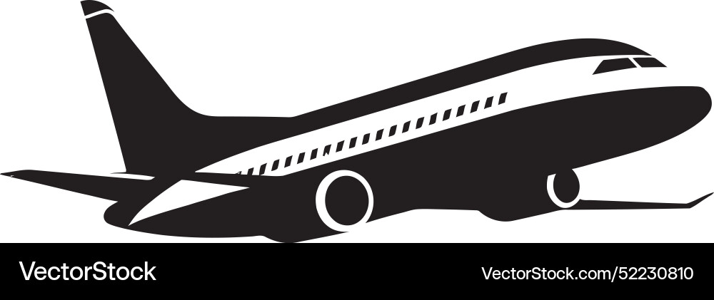Jetplane security safeguarding the skies Vector Image