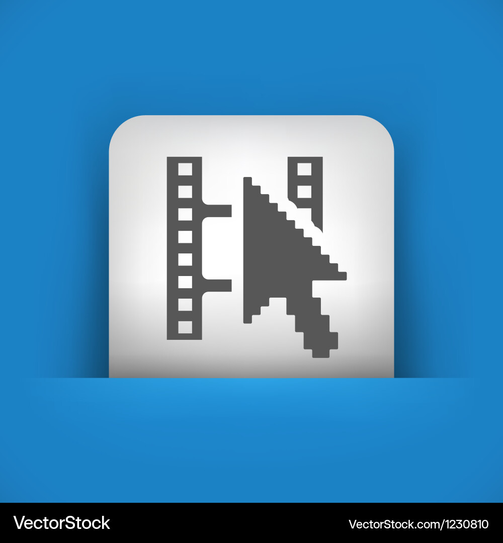 Single icon Royalty Free Vector Image - VectorStock