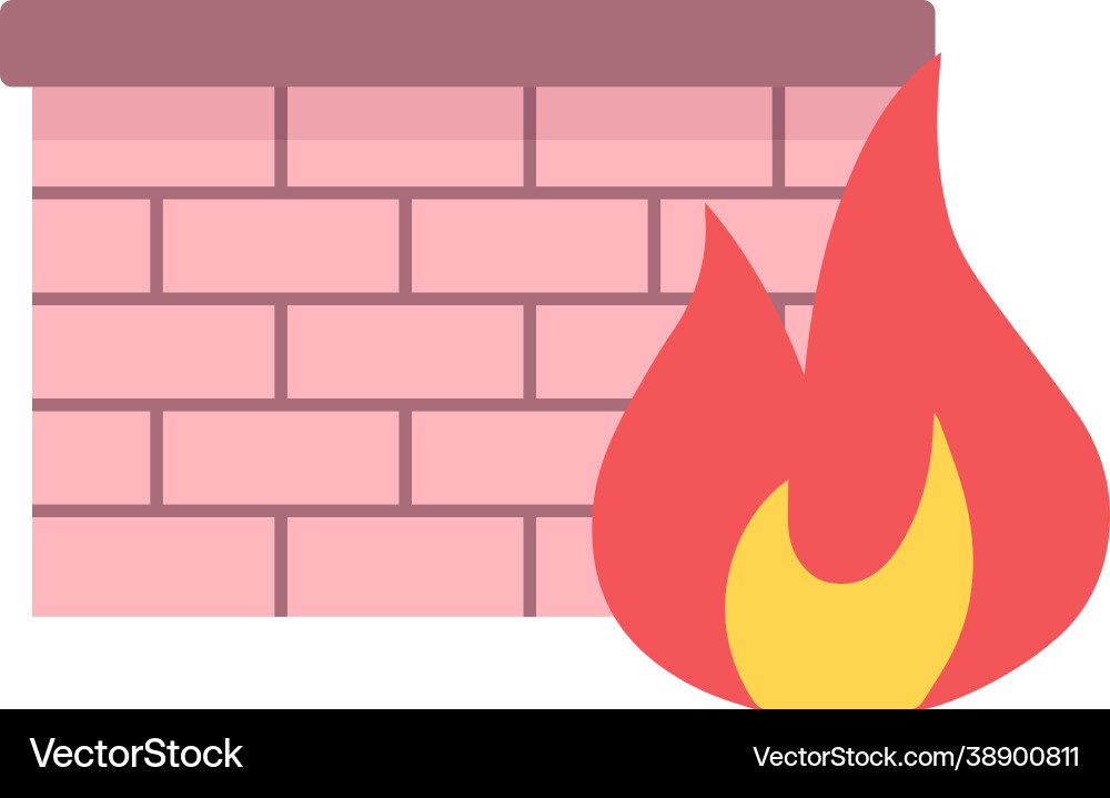 Firewall Royalty Free Vector Image - VectorStock