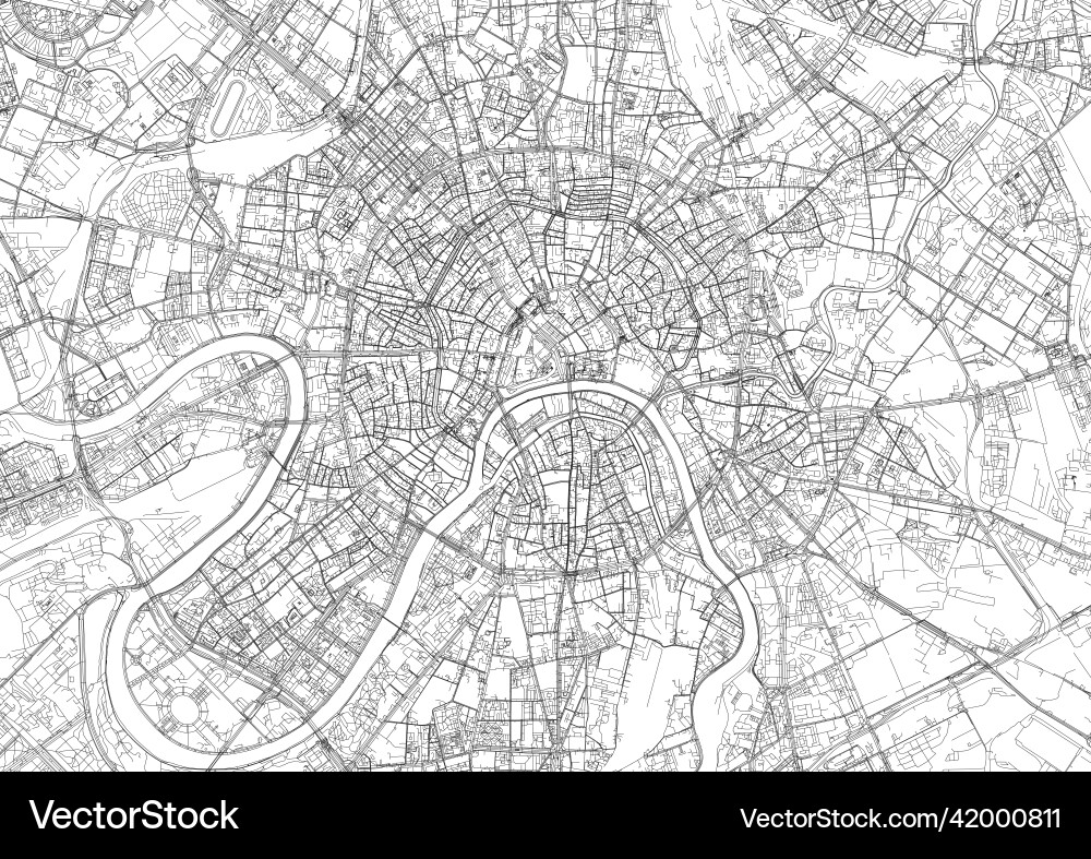 Moscow Map Vector Images (over 2,300)