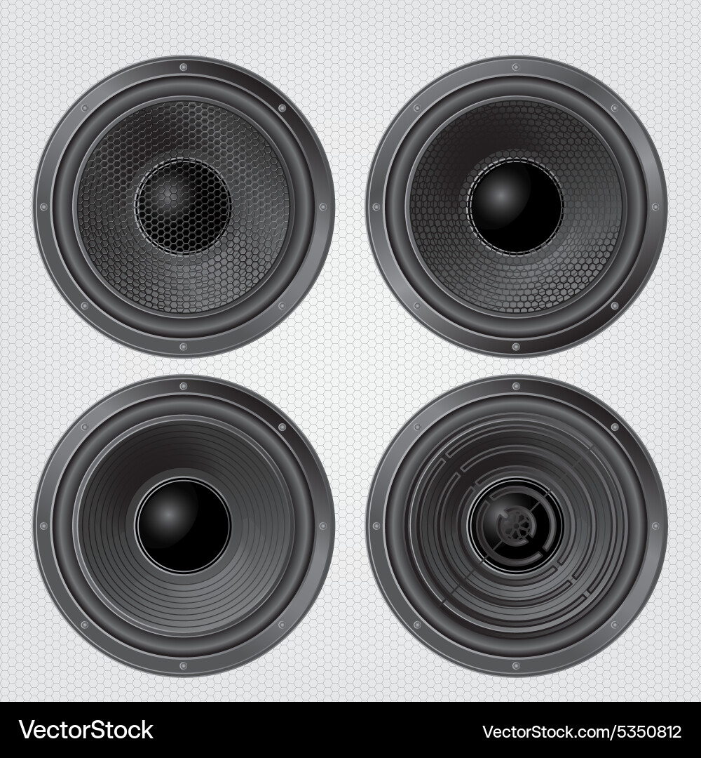 Audio speaker Royalty Free Vector Image - VectorStock
