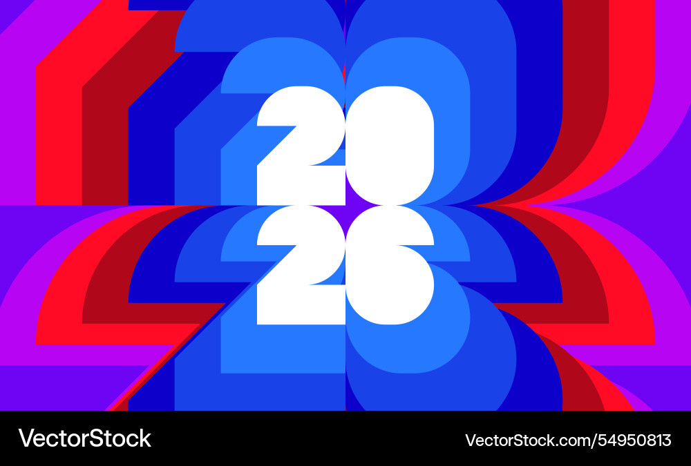 Geometric Sports Background - 2026 Royalty Free Vector Image