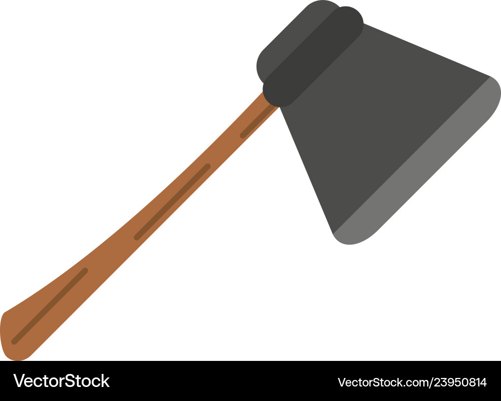 Axe tool symbol Royalty Free Vector Image - VectorStock