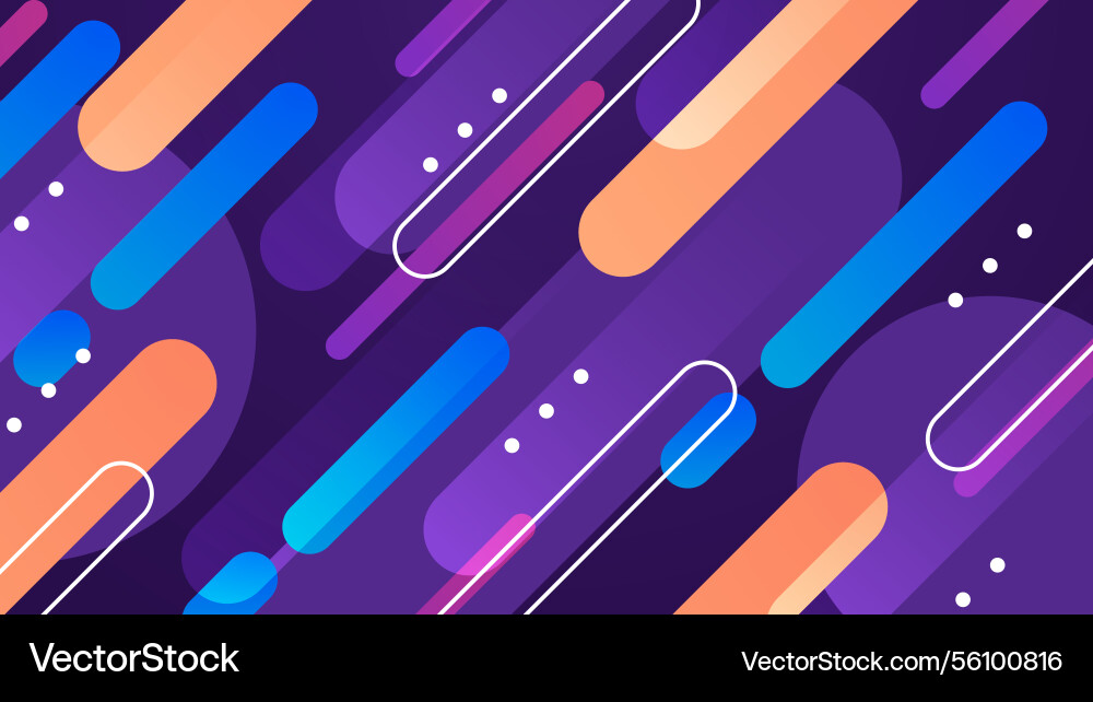 Modern abstract geometric background with shapes Vector Image