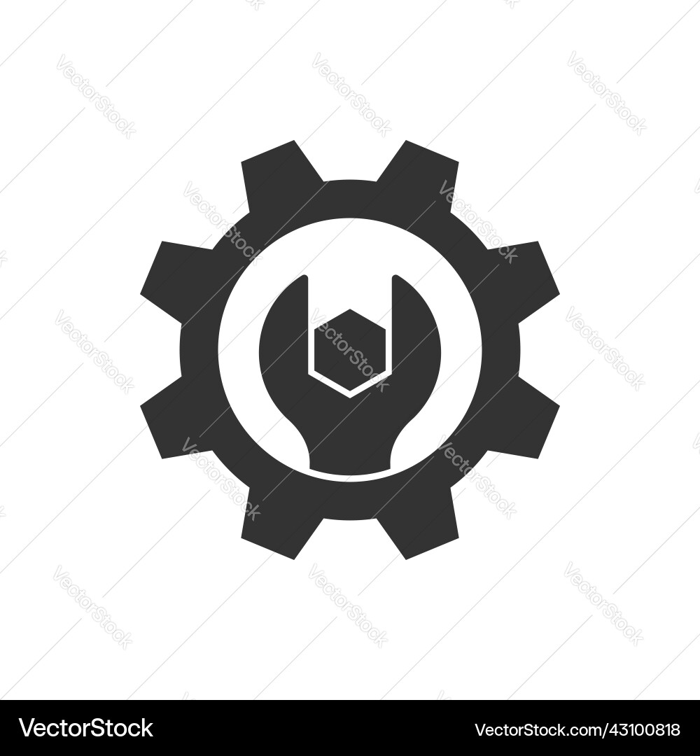 Repair service sign Royalty Free Vector Image - VectorStock