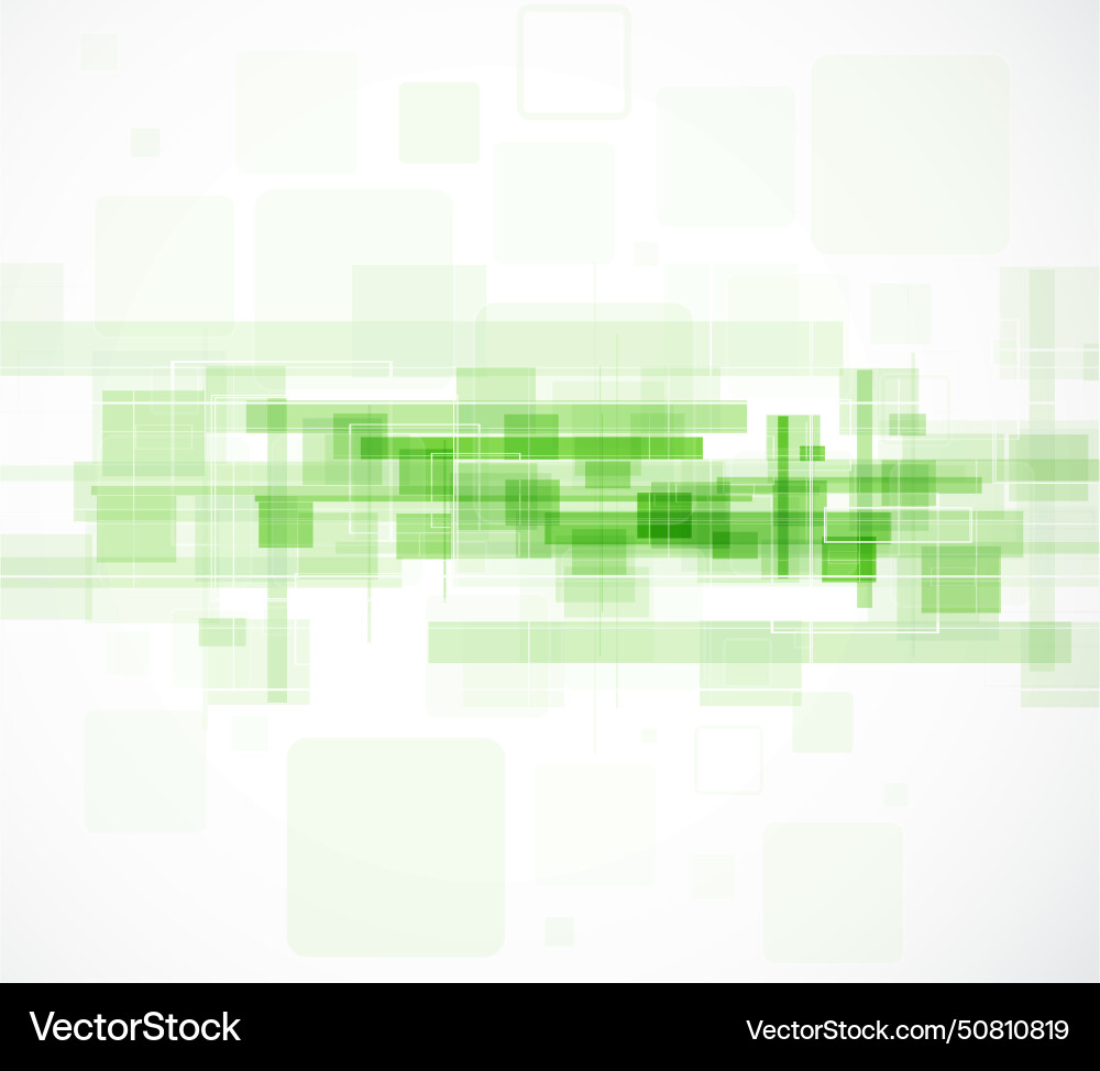 Abstract eco green computer technology business Vector Image