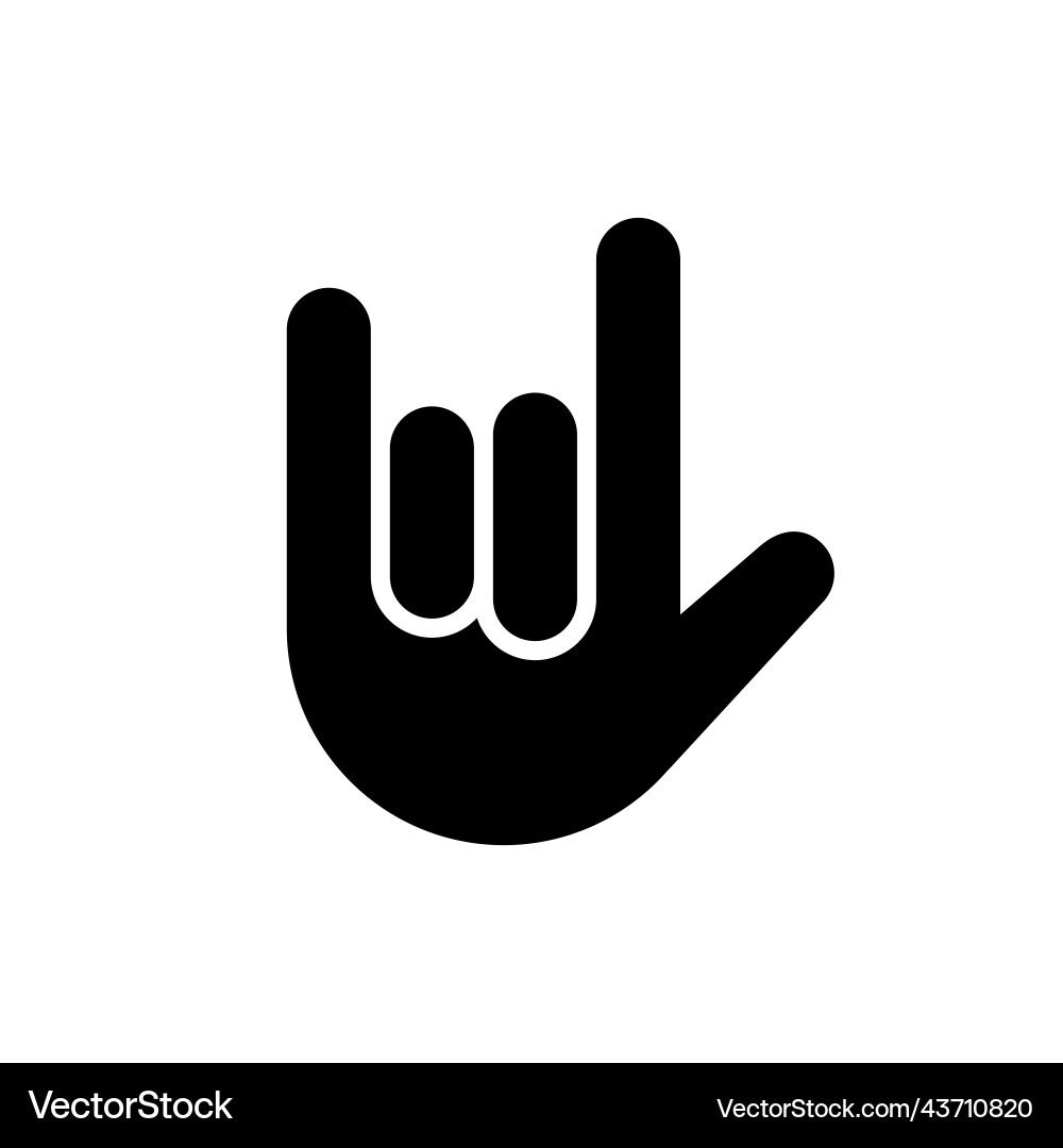 Rock Hand Icon