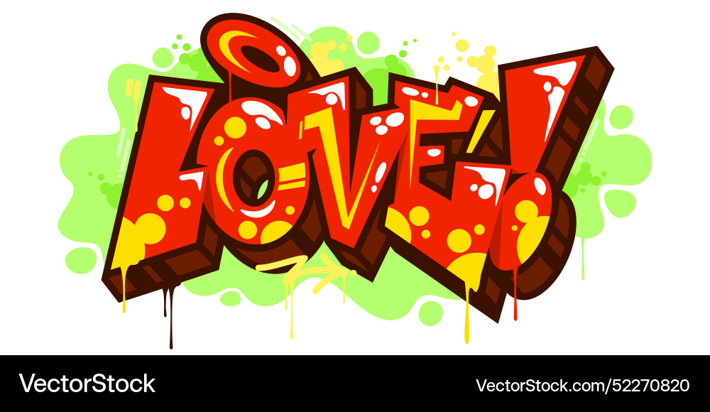 Graffiti Words Word Love Urban Graffiti Tapestry, Arrow Pierced Love