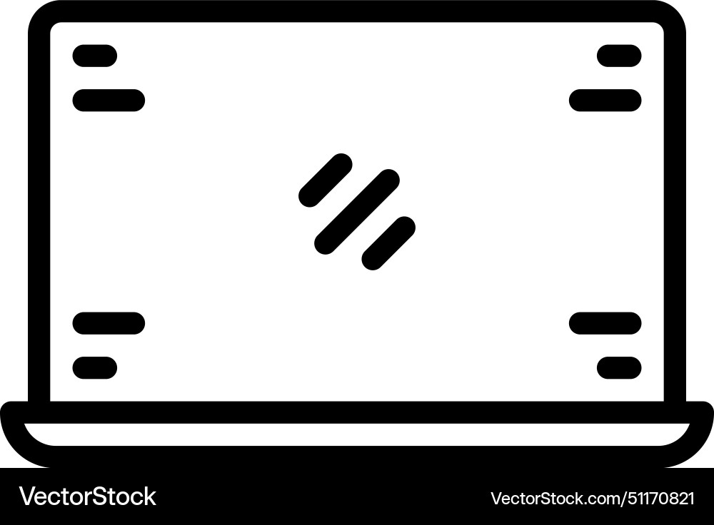 Laptop Royalty Free Vector Image - VectorStock