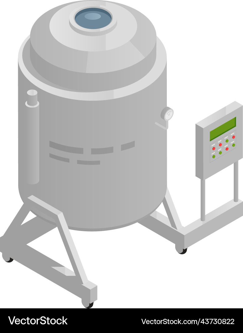 Cosmetics production icon Royalty Free Vector Image