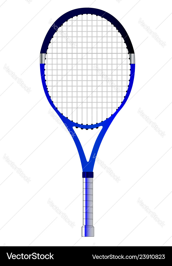 Tennis racket Royalty Free Vector Image - VectorStock
