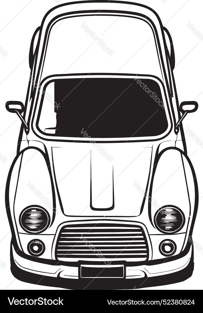 Celestialspeed heavenly speed car top view symbol Vector Image