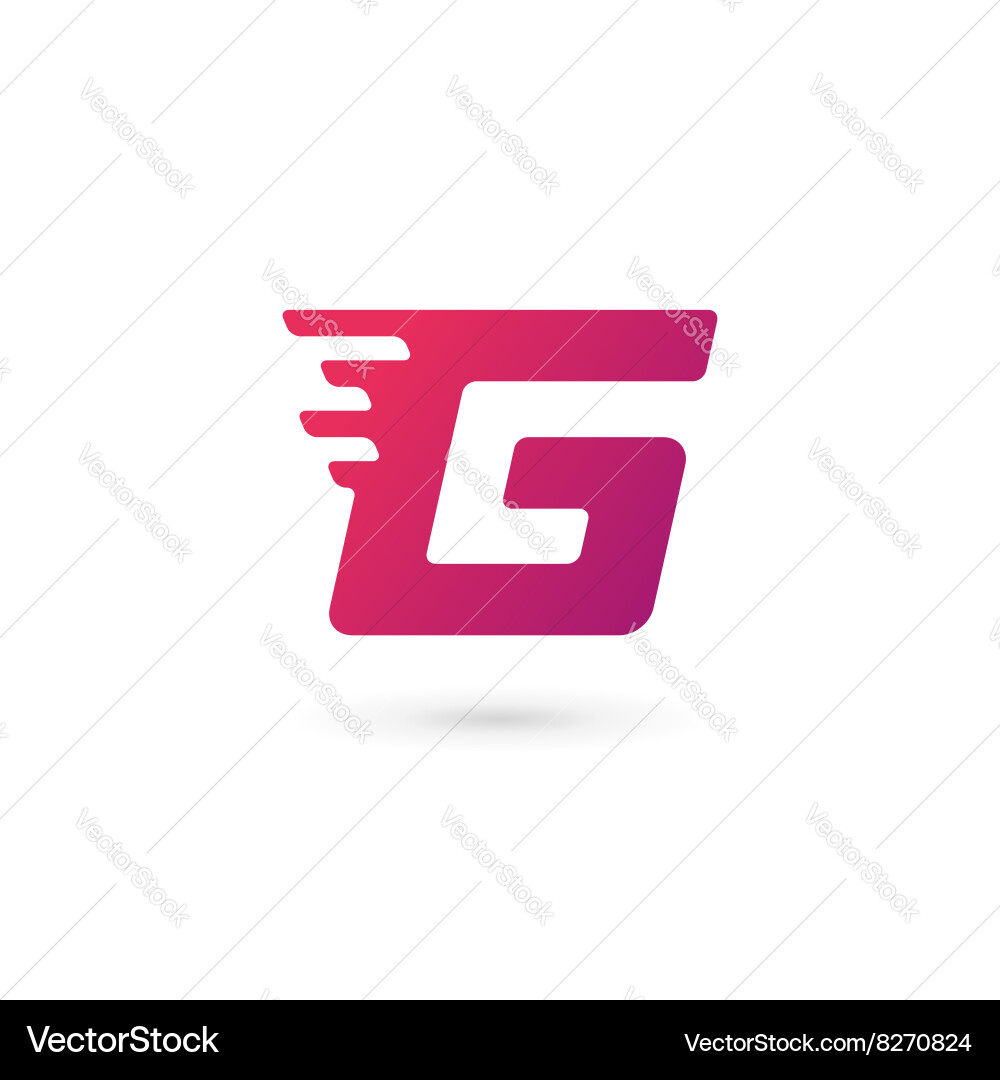Modern Letter G Logo Template Royalty Free Vector Image
