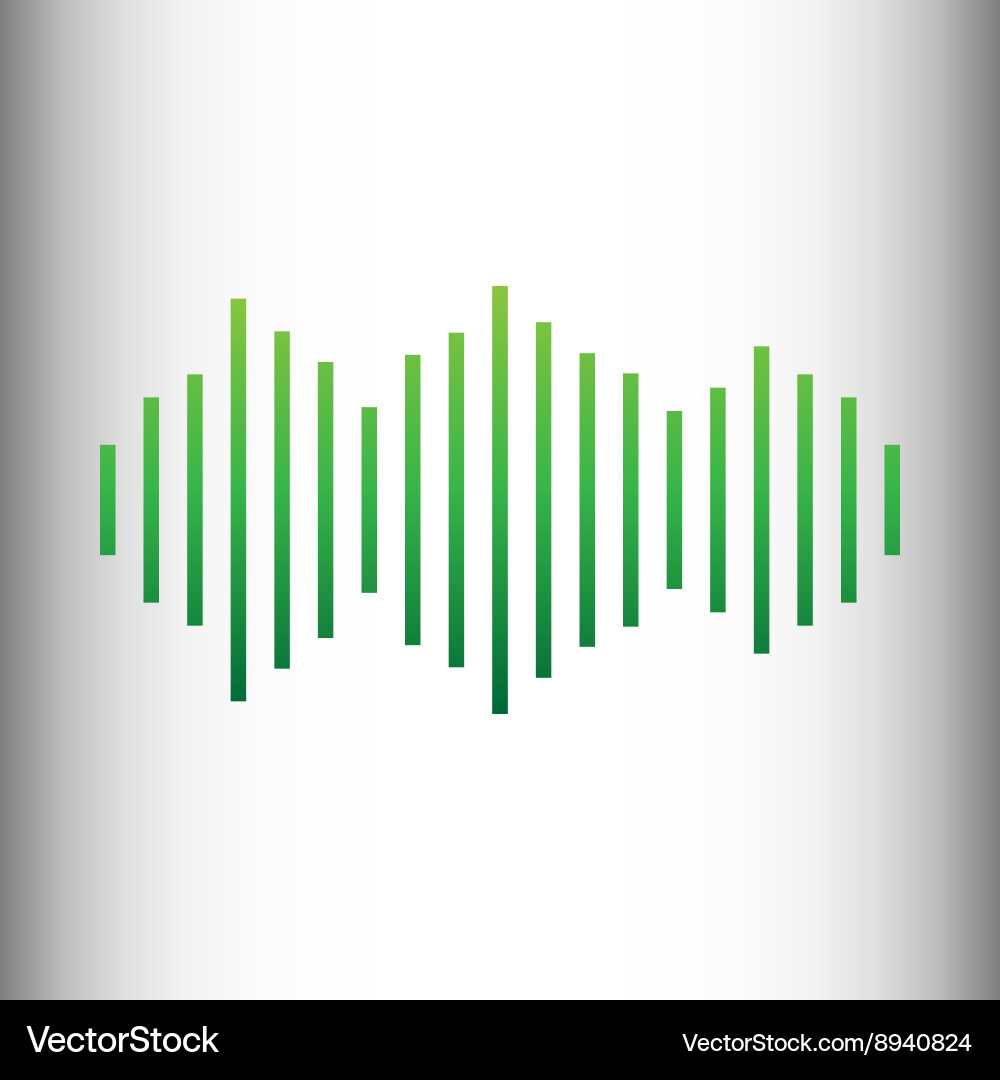 Sound waves icon Royalty Free Vector Image - VectorStock