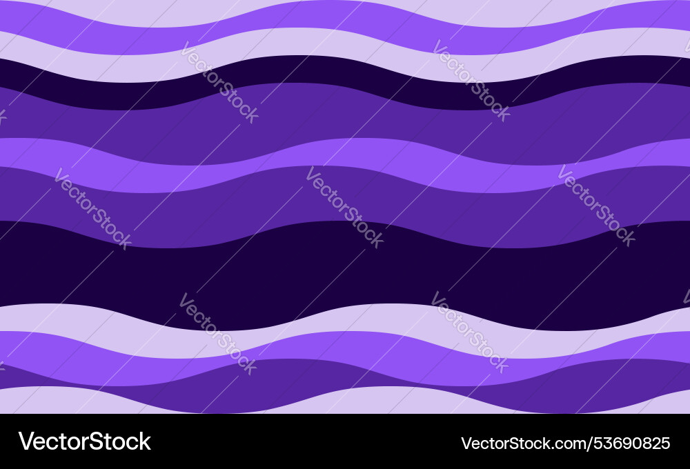 Abstract background with wavy stripes in vibrant Vector Image