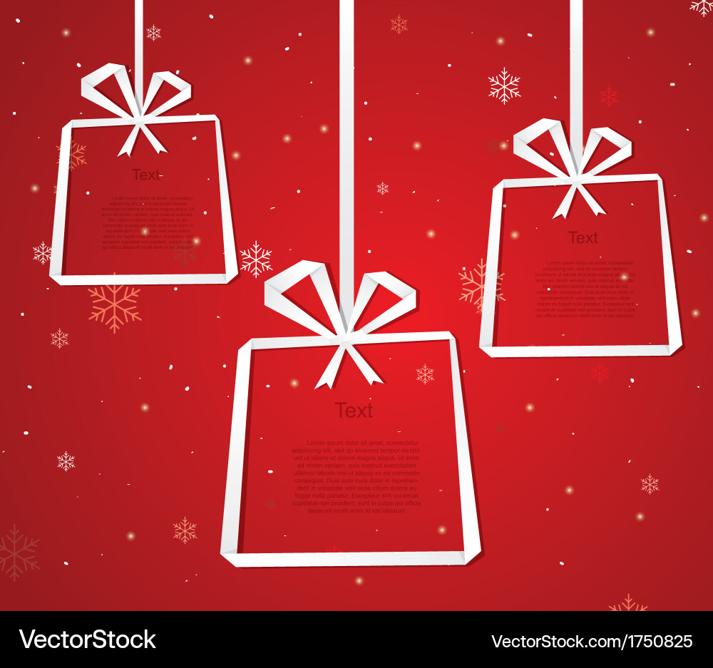 Gift box infographic Royalty Free Vector Image