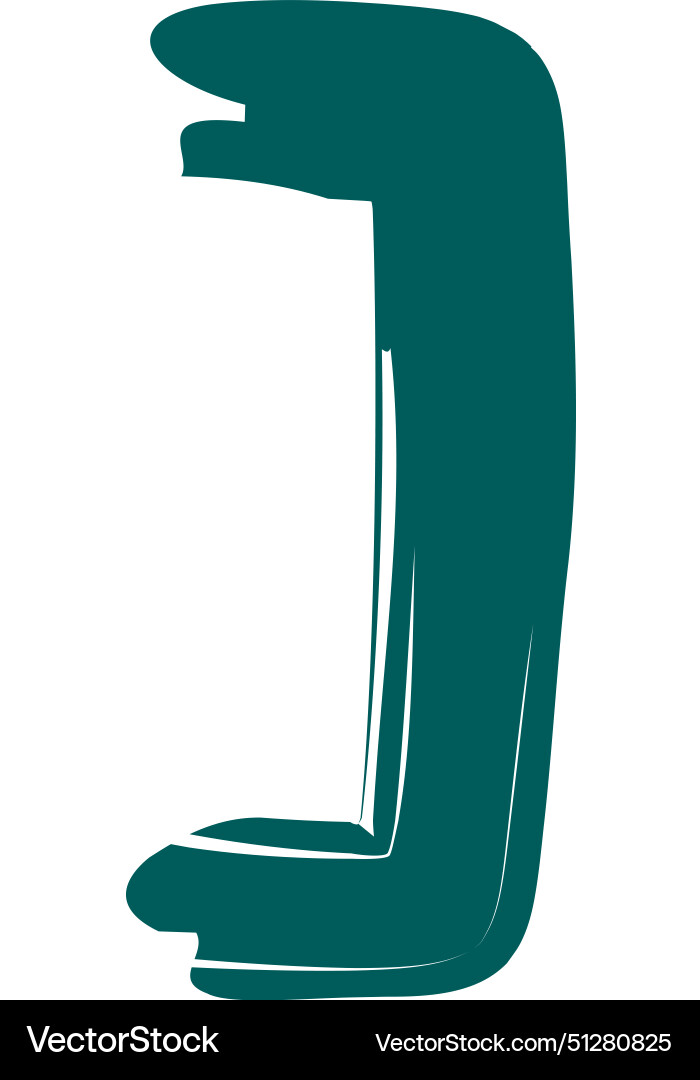 Hand drawn brush stroke Royalty Free Vector Image