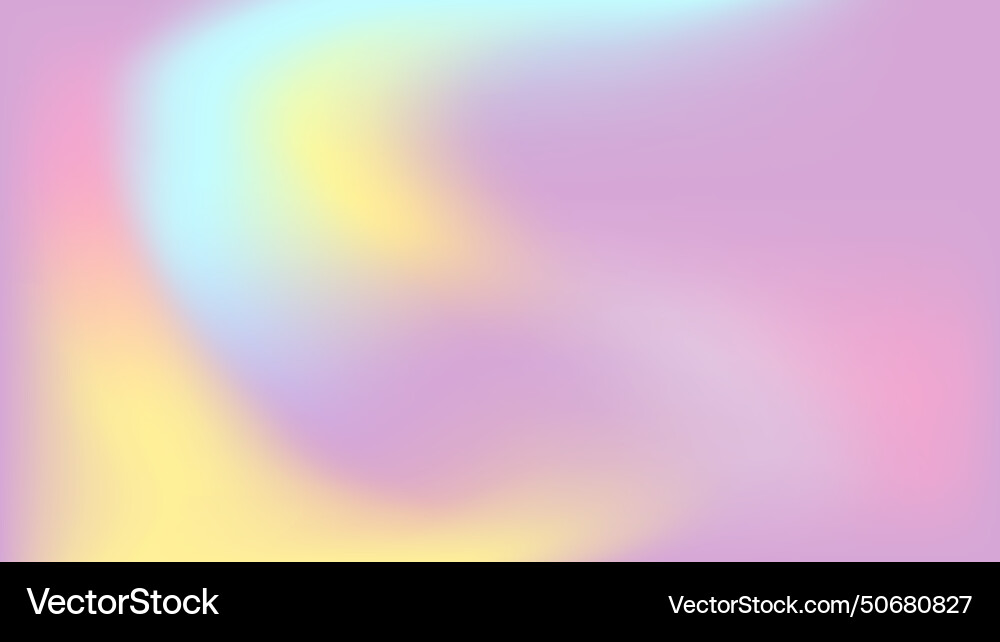 Blurred spring gradient pastel color y2k Vector Image