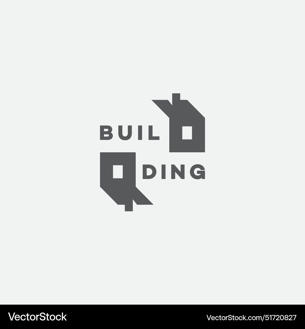 Building logo Royalty Free Vector Image - VectorStock