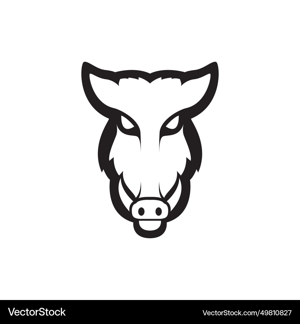 Forest animal icon logo design Royalty Free Vector Image