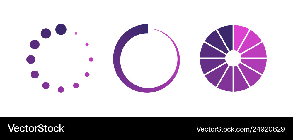 Isolated loading icon Royalty Free Vector Image