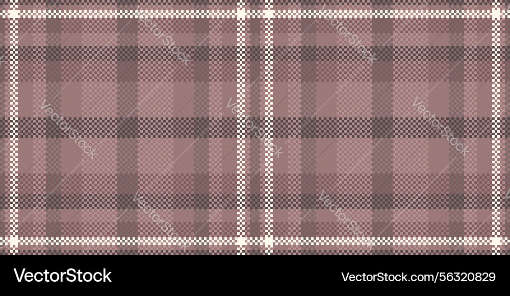 Warm Brown & Mauve Plaid Royalty Free Vector Image