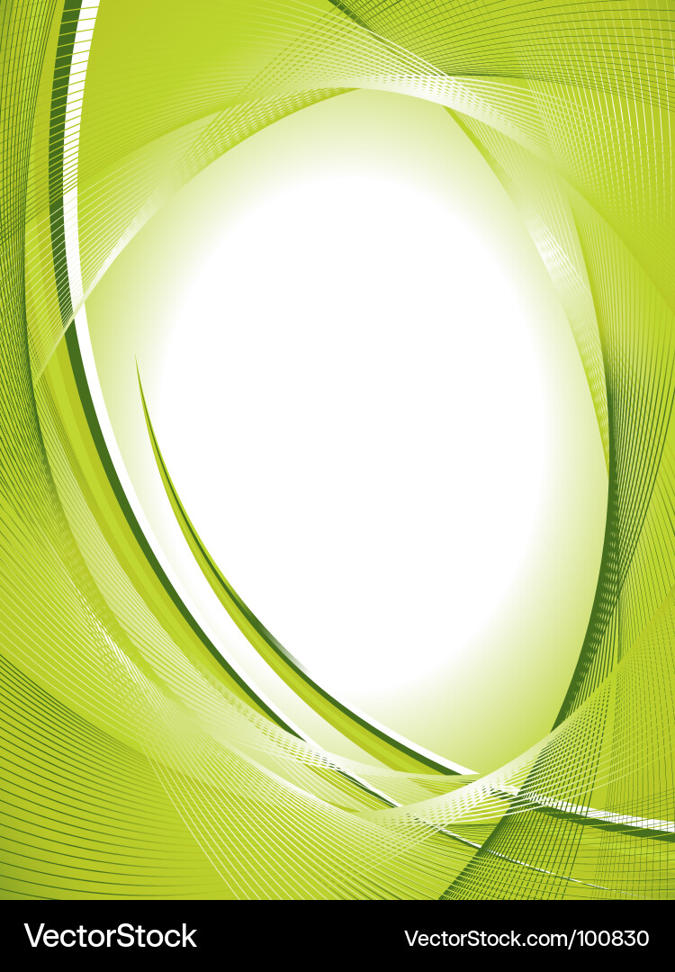 Modern Green Abstract Background Royalty Free Vector Image