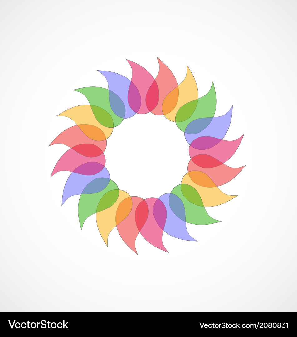 Abstract transparent background Royalty Free Vector Image