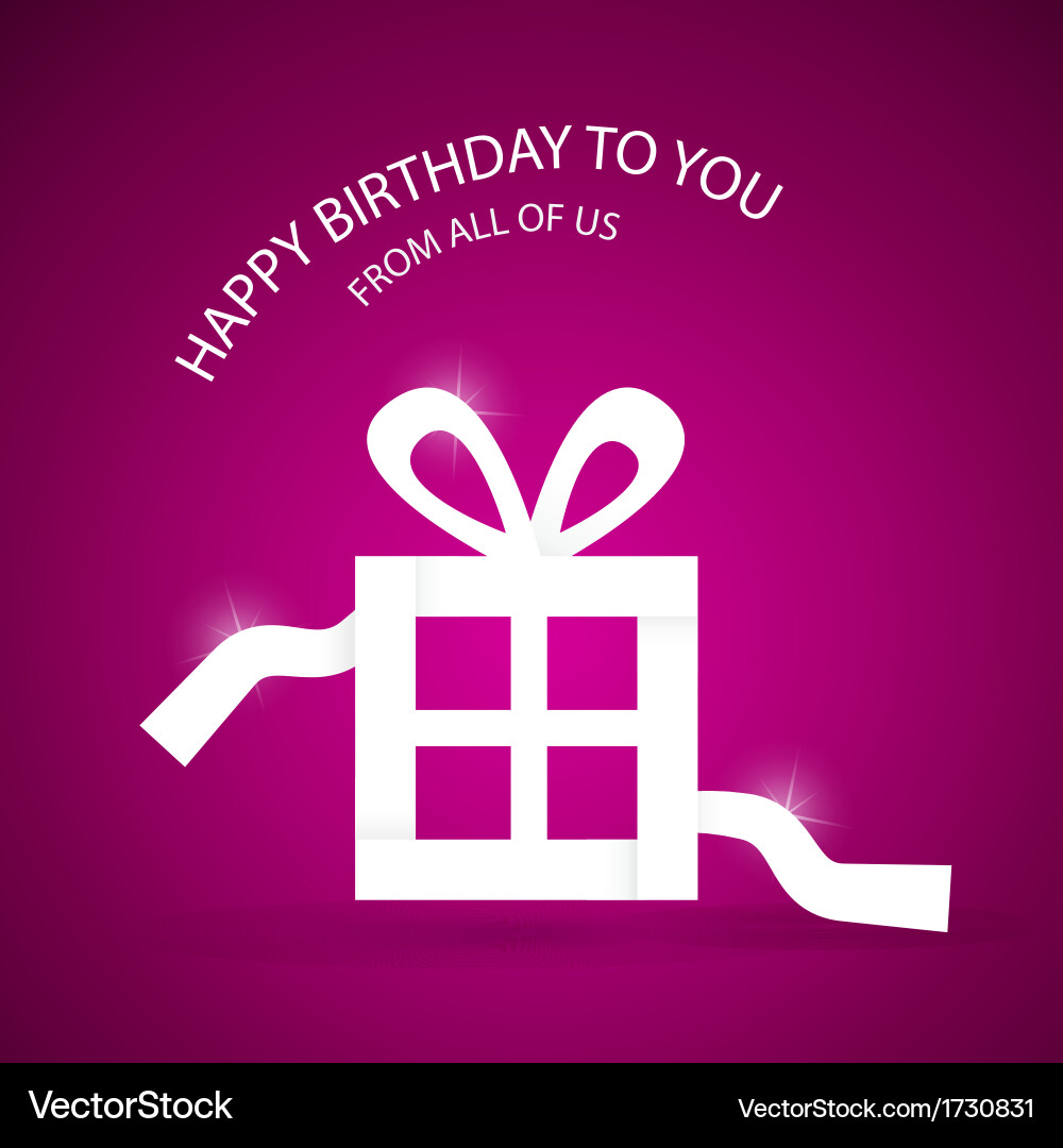 Birthday Royalty Free Vector Image - VectorStock