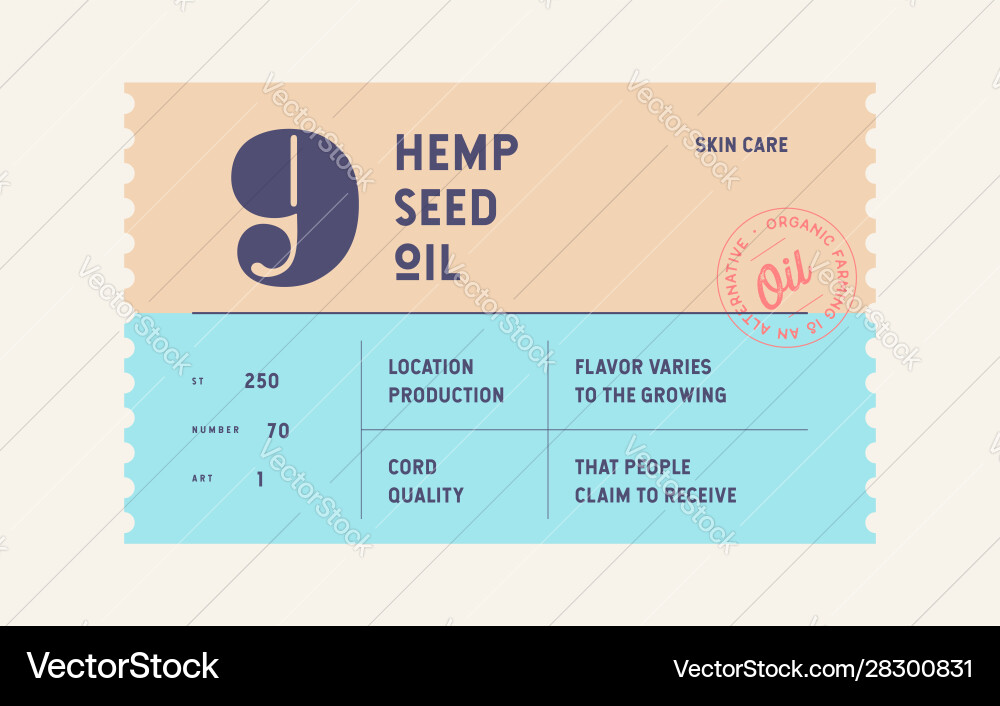 Vintage minimal label set graphic modern Vector Image