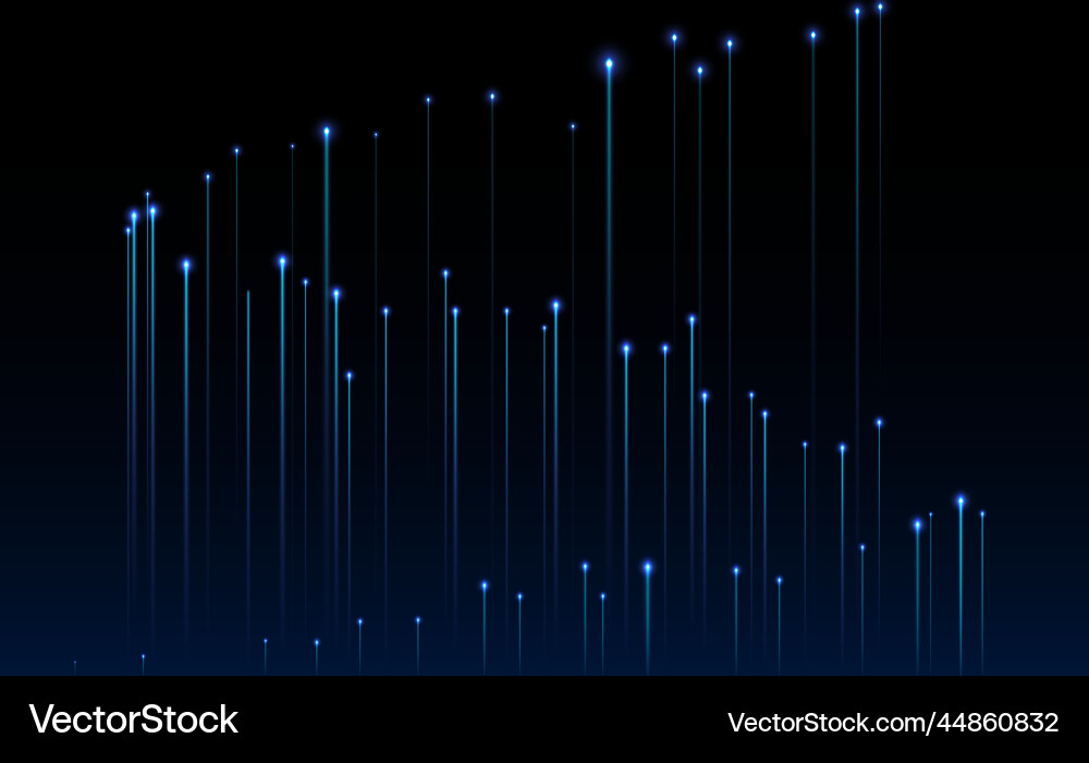 Abstract light vertical lines background Vector Image