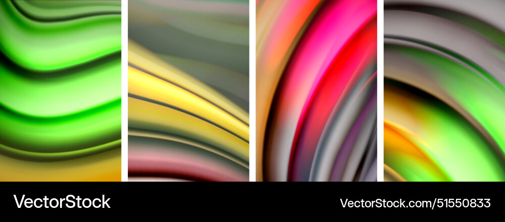 Blurred color line backgrounds Royalty Free Vector Image
