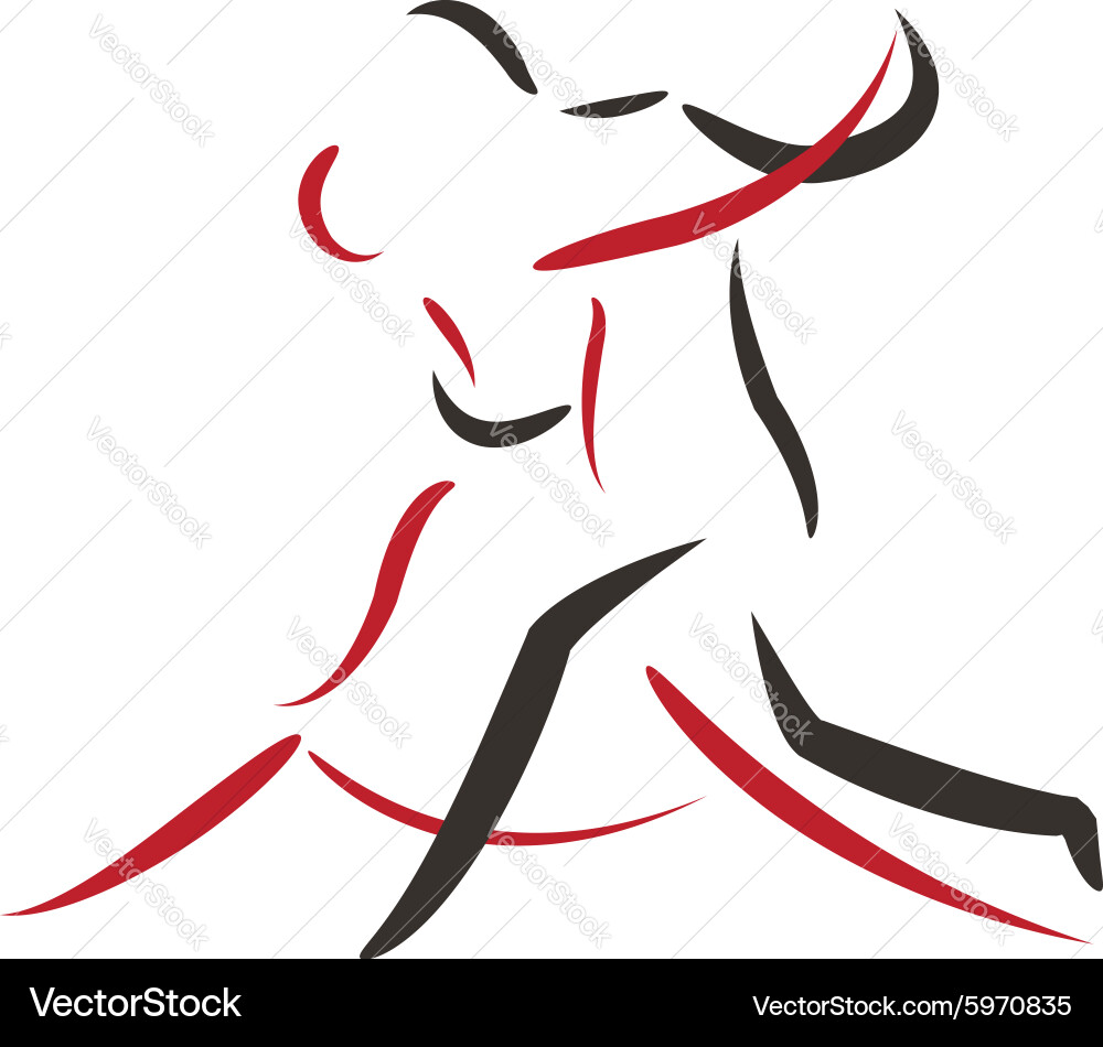 Tango dance Royalty Free Vector Image - VectorStock