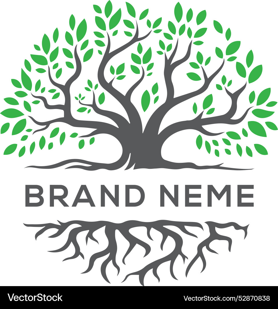 Tree logo icon Royalty Free Vector Image - VectorStock