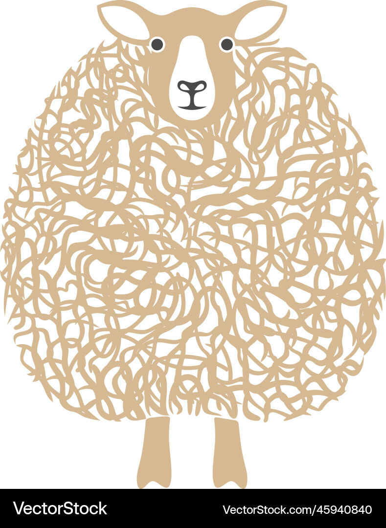 Sheep Royalty Free Vector Image - VectorStock