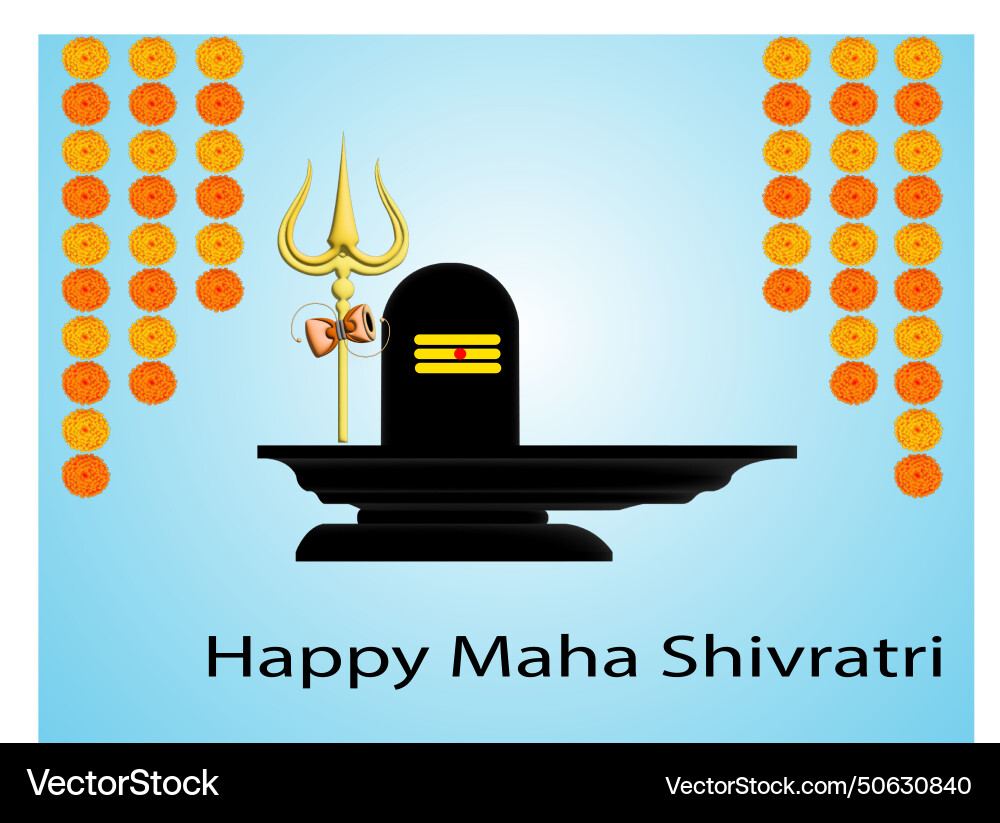 Shivratri Royalty Free Vector Image - VectorStock