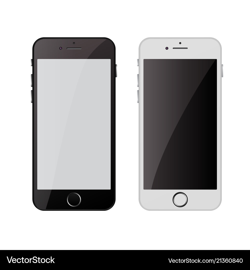 Smartphone mobile phone i Royalty Free Vector Image
