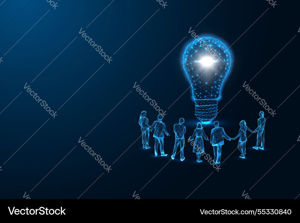 Societal innovation ideas and community progress Vector Image