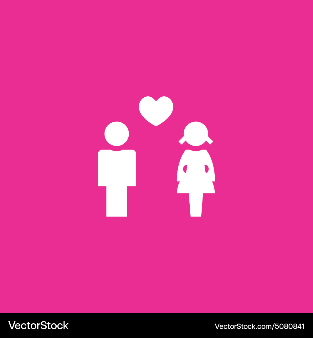 Couples icon background Royalty Free Vector Image