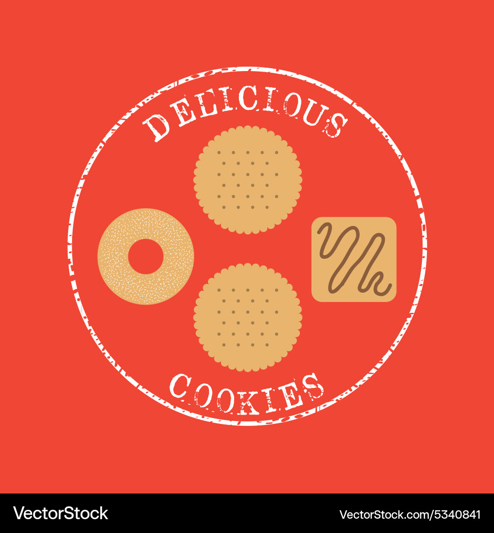 Delicious dessert Royalty Free Vector Image - VectorStock