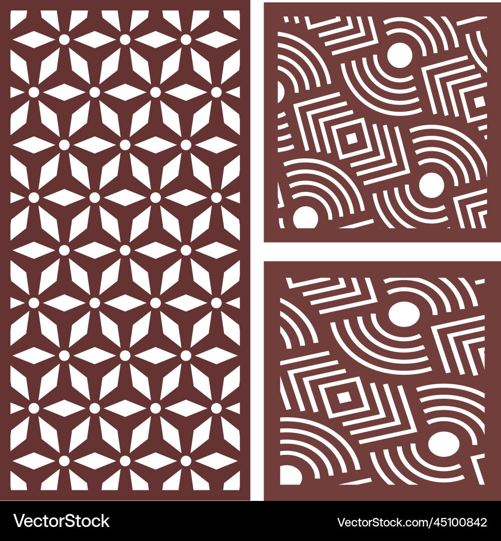 Jali design for graphic Royalty Free Vector Image