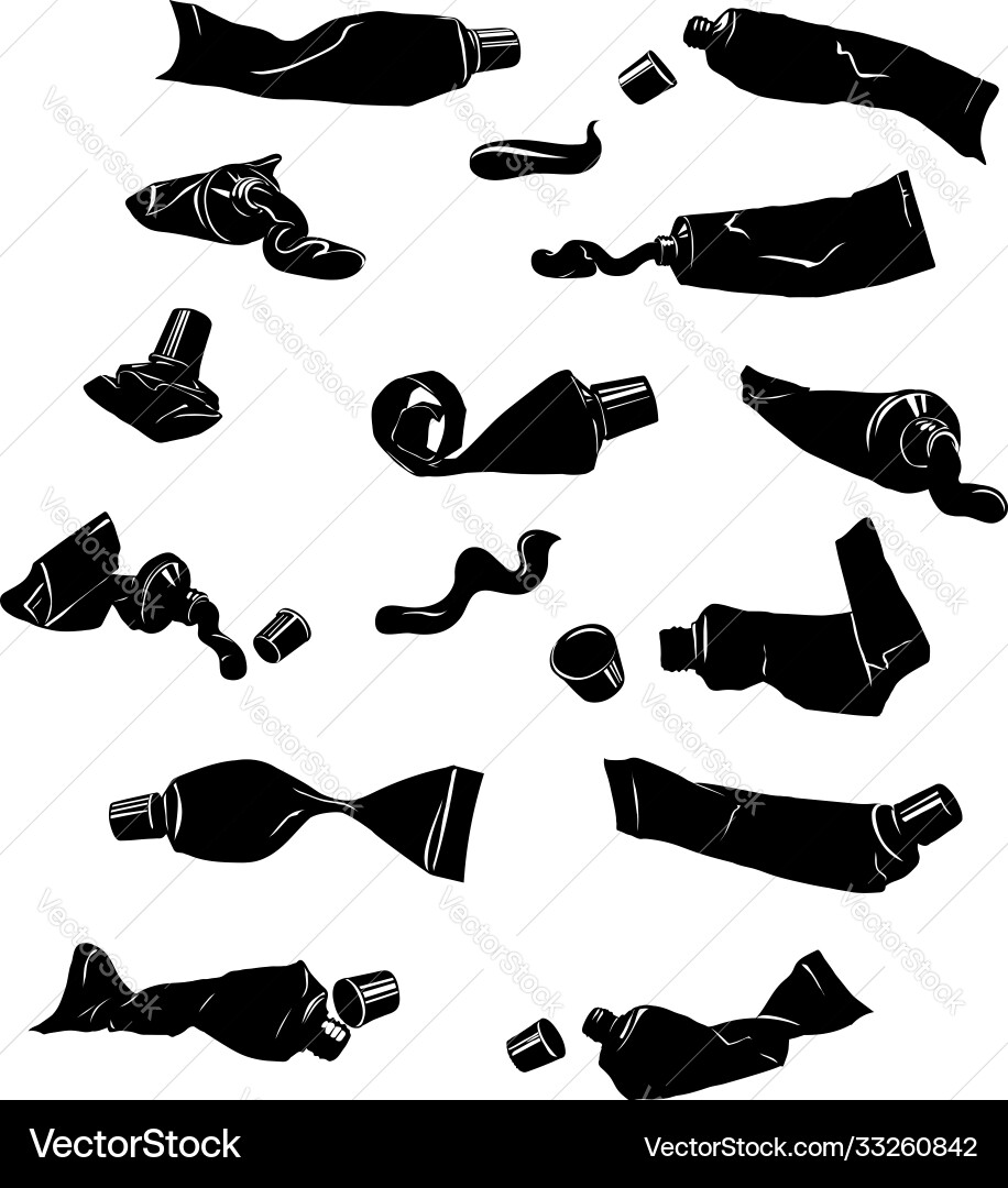 Tubes in various versions Royalty Free Vector Image