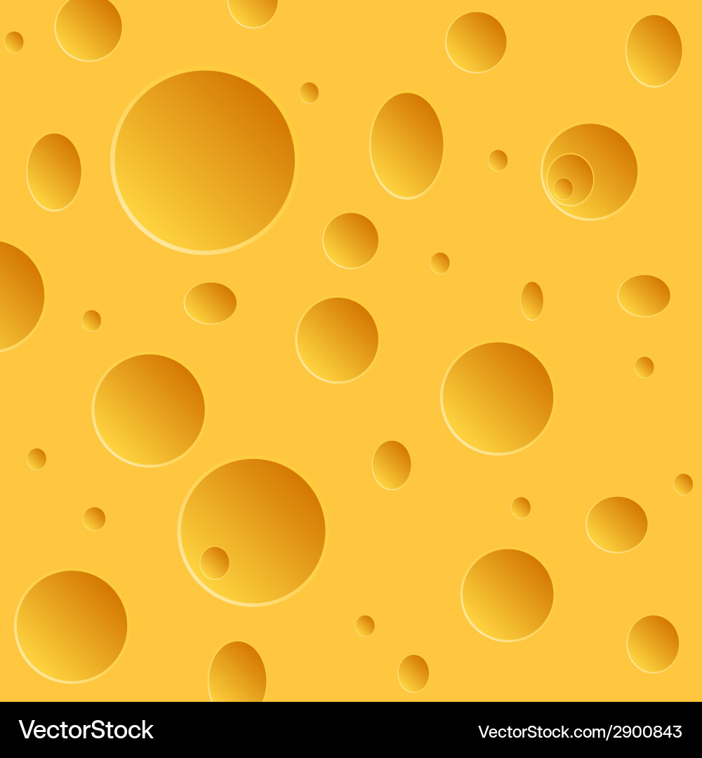 Modern cheese texture background Royalty Free Vector Image