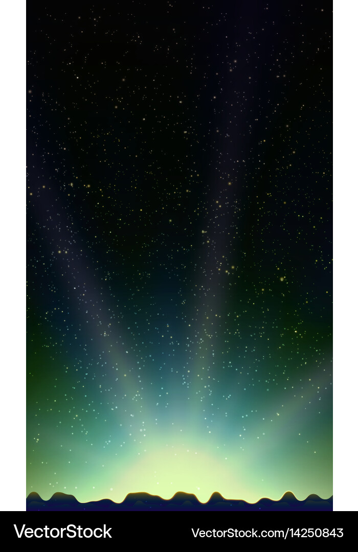 Night sky with stars abstract Royalty Free Vector Image