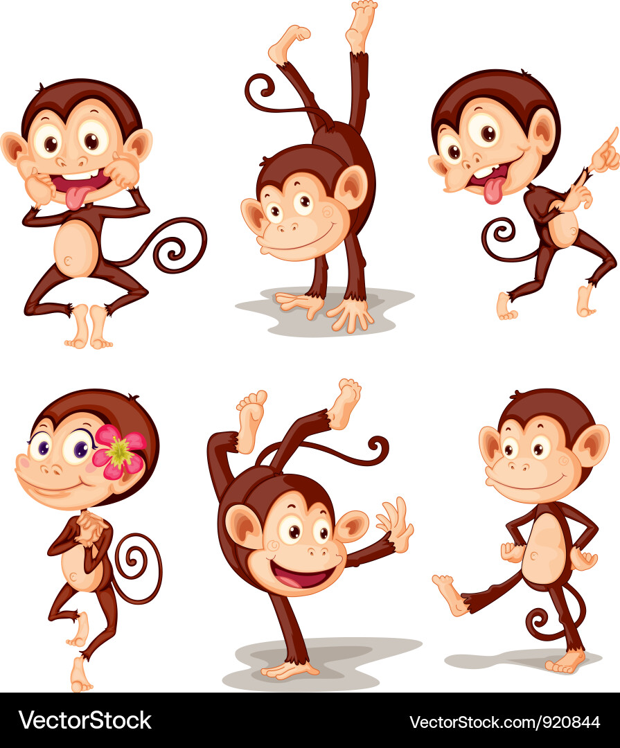 Cartoon Baboon Vector Images (over 1,700)